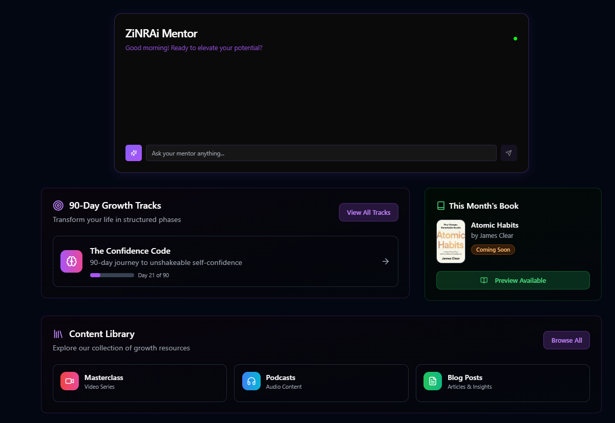 How to Use ZiNRAi Elevate – ZiNRAi Support